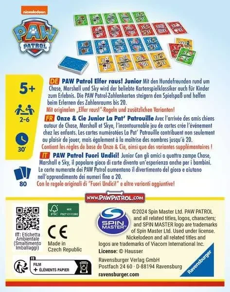 Elfer raus! Junior Paw Patrol ab € 7,50 (2026) | Preisvergleich ...