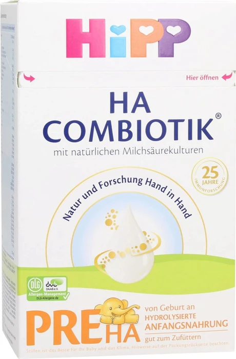 Hipp Pre HA Combiotik Anfangsmilch Pulver von Geburt an ab € 17,49 ...
