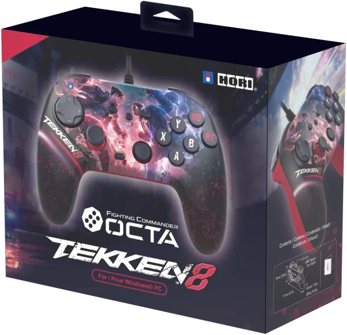 Hori Fighting Commander Octa Controller - Tekken 8 Edition ...