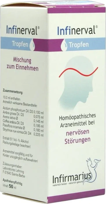 Infirmarius Infinerval Tropfen ab € 12,15 (2026) | Preisvergleich ...