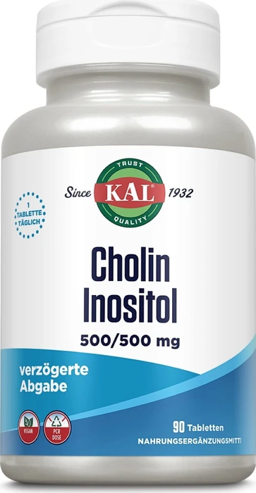 KAL Cholin + Inositol 500mg Tabletten ab € 28,99 (2026 ...