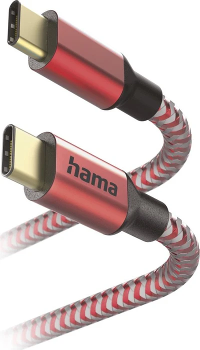 Hama Ladekabel Reflective USB-C/USB-C 1.5m Nylon rot ab € 15,20 (2026 ...