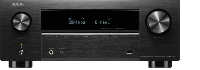 Denon AVR-X2800H DAB (AVRX2800HDABBKE2) ab € 628,90 (2026) | heise ...