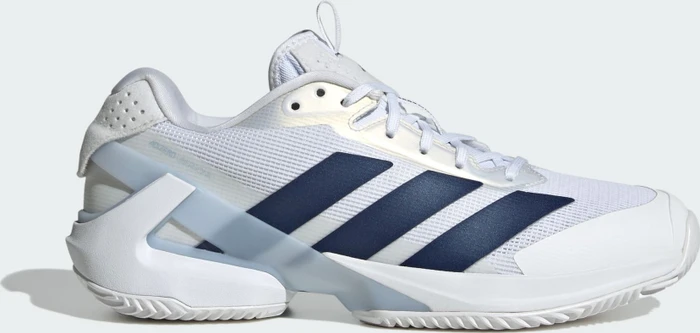 adidas Adizero Ubersonic 5 Clay cloud white/dark blue/crystal sky ab € ...