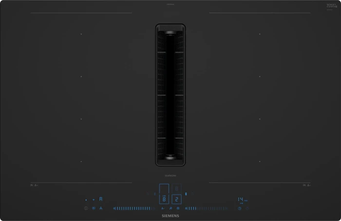 Siemens iQ700 EX80BNX68E Induktionskochfeld mit Kochfeldabzug autark ...