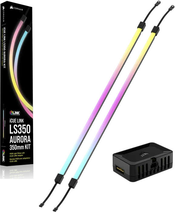 Corsair iCUE LINK LS350 Aurora RGB Light Strips für Corsair iCUE LINK ...