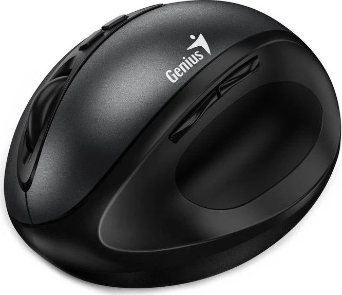 Genius Ergo 8300S Wireless Vertical Ergonomic Silent Mouse Black ab € ...
