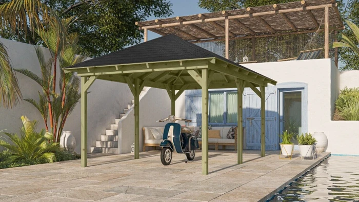 Karibu Perida Pavillon ab € 1293,99 (2026) | Preisvergleich Geizhals ...