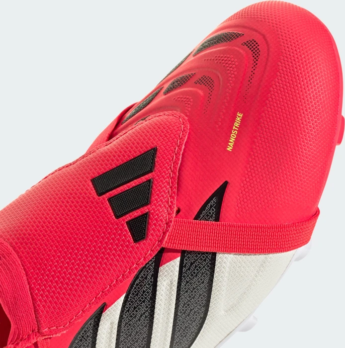 adidas Predator League Fold Over Tongue FG lucid red/core black/cloud ...