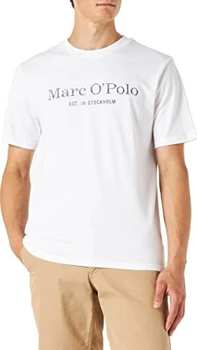 Marc O'Polo Regular Organic Cotton T-Shirt kurzarm weiß ab € 15,92 ...