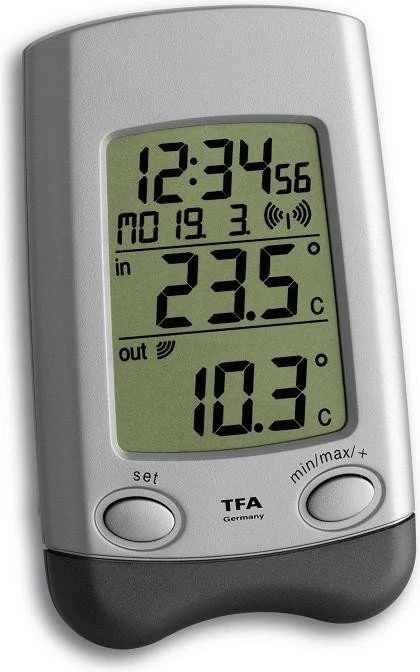 TFA Dostmann Wave Funktemperaturstation Digital ab € 27,22 (2026 ...