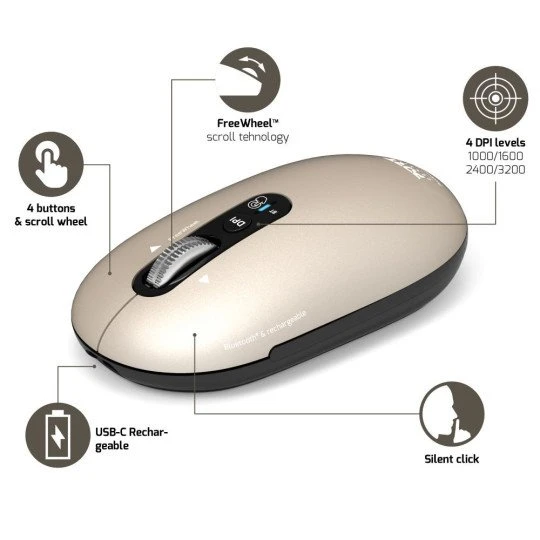 Port Designs Pure Color Bluetooth Rechargeable Mouse ab € 27,68 (2026 ...