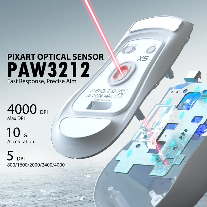 Attack Shark X5 Wireless Gaming Mouse weiß ab € 27,99 (2026 ...