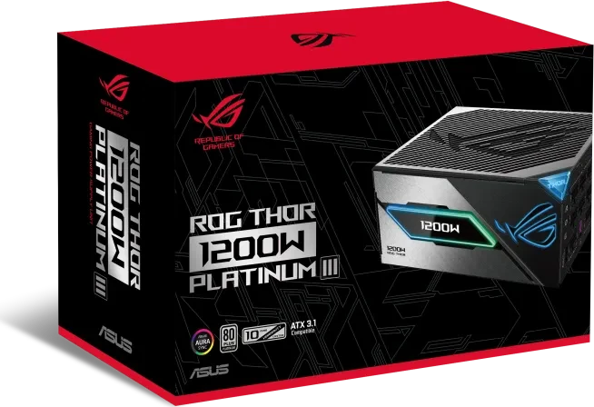 ASUS ROG Thor Platinum III, ROG-THOR-1200P3-GAMING ab € 389,90 (2026 ...