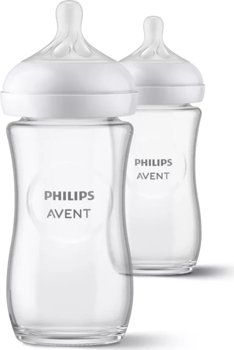 Philips Avent SCY933/02 Natural Response Glas Trinkflasche ab € 24,10 ...