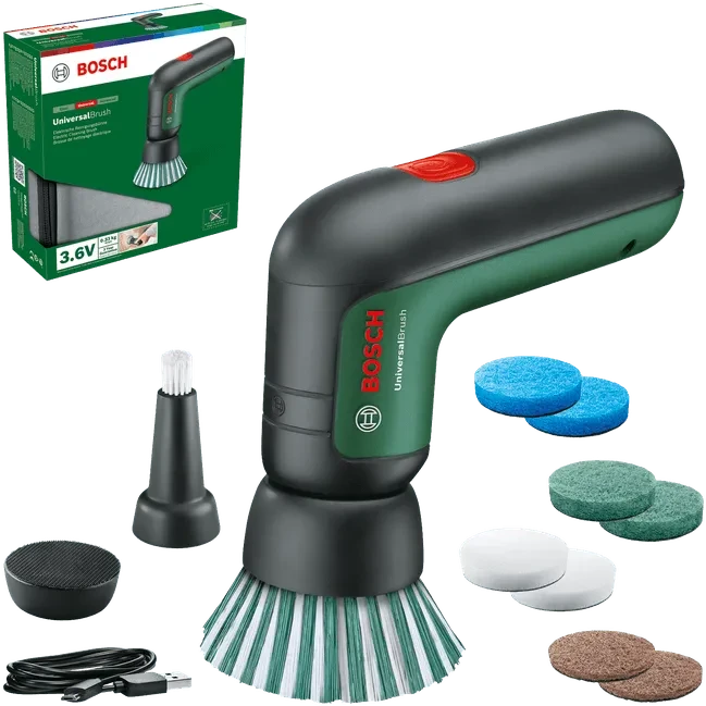 Stilvolle Bosch Home And Garden Akku Reinigungsburste Universalbrush Bilder