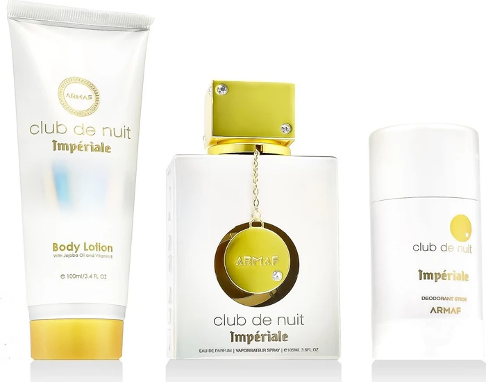 Armaf Club de Nuit Impériale EdP 105ml +Bodylotion 100ml + Deo 75g ...