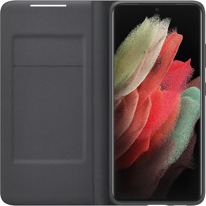 Samsung LED View Cover für Galaxy S21 Ultra schwarz | Preisvergleich ...