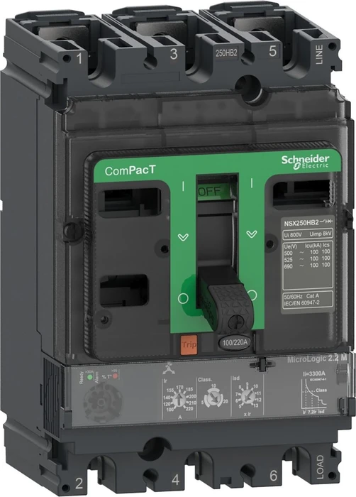 Schneider Electric Kompaktleistungsschalter ComPacT NSX250HB1 mit ...
