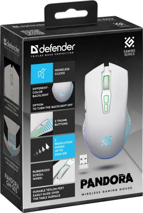Defender Pandora GM-502 Wireless Gaming Mouse weiß ab € 19,56 (2026 ...