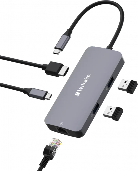 Verbatim USB-C Pro Multiport Hub CMH-05 ab € 29,89 (2026 ...