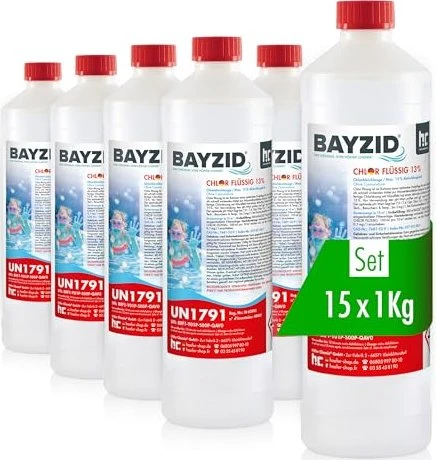 Höfer Chemie Chlor flüssig 15x1kg ab € 40,60 (2026) | Preisvergleich ...
