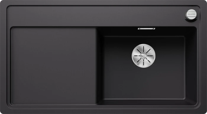Blanco Zenar 5 S-F InFino Becken rechts mit Ablauffernbedienung schwarz ...