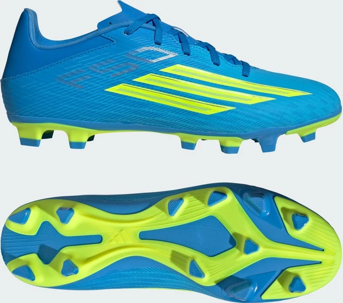 adidas F50 Club FG/MG lucid ray blue/team solar yellow 2/lucid ...