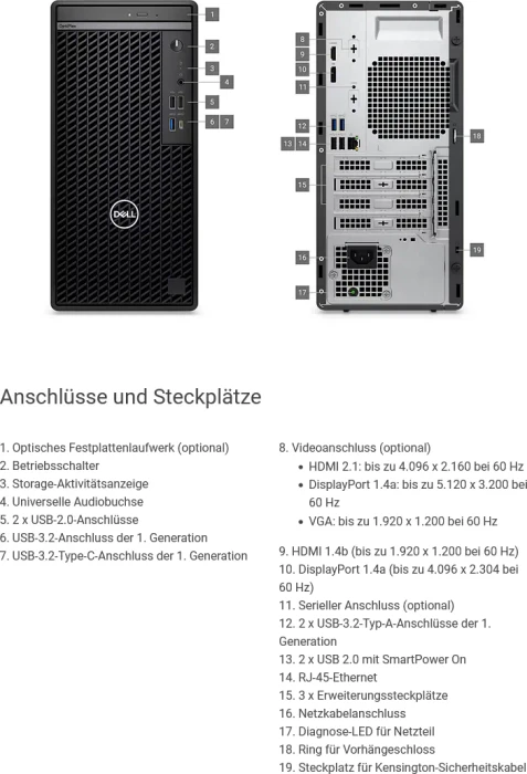 Dell OptiPlex 7020 MT | Preisvergleich Geizhals Deutschland