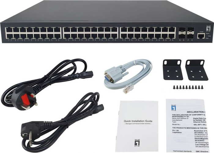 LevelOne GTP Rackmount Gigabit Managed Switch ab € 1230,00 (2026 ...