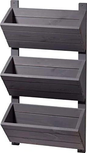 Dobar 58382FSCe Wand-Hochbeet 38x17.5cm grau ab € 47,16 (2026 ...