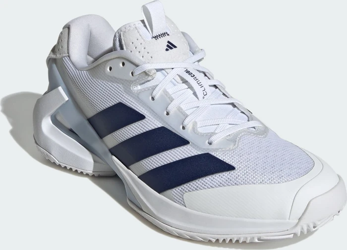 adidas Adizero Ubersonic 5 Clay cloud white/dark blue/crystal sky ab € ...