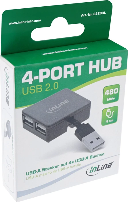 InLine 4-Port USB-Hub ab € 11,19 (2026) | Preisvergleich Geizhals ...