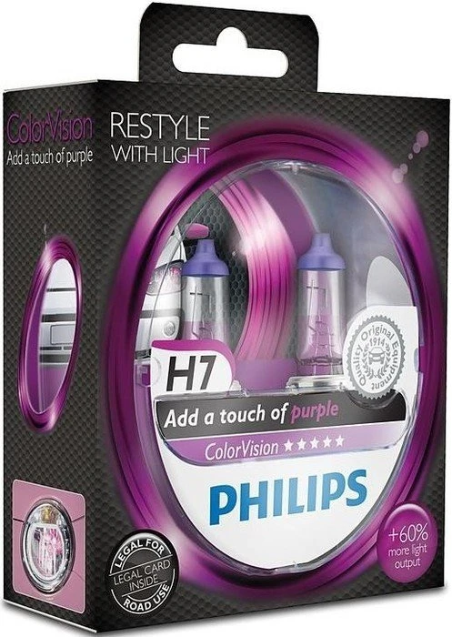 Philips ColorVision H7 pink 55W ab € 91,99 (2026) | Preisvergleich ...