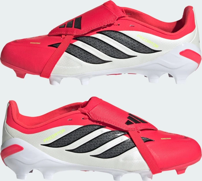 adidas Predator League Fold Over Tongue FG lucid red/core black/cloud ...