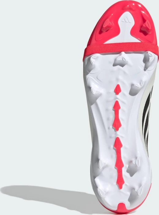 adidas Predator League Fold Over Tongue FG lucid red/core black/cloud ...