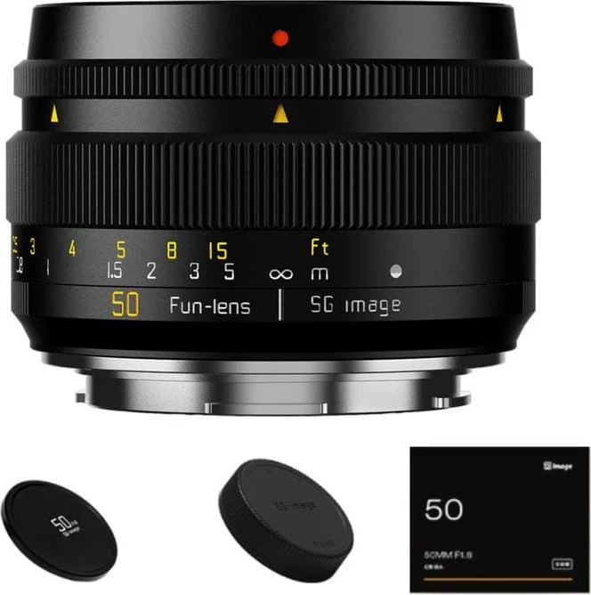 SG-Image MF 50mm 1.8 Shaped Aperture für L-Mount schwarz ab € 189,00 ...