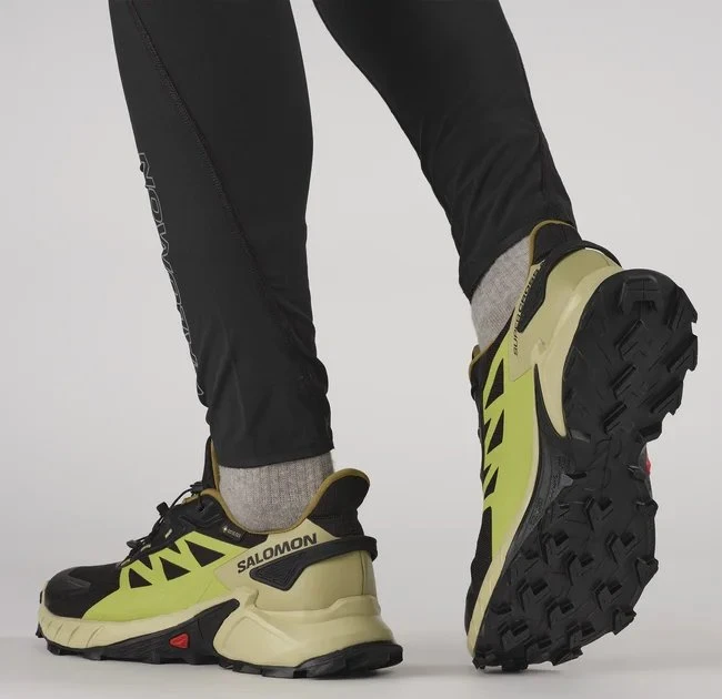 Salomon Supercross 4 GTX black/leek green/acid lime ab € 139,99 (2026 ...