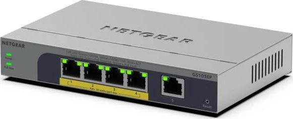 Netgear GS100 Desktop Gigabit Smart Switch, 5x RJ-45, 63W PoE+ ab € 83 ...