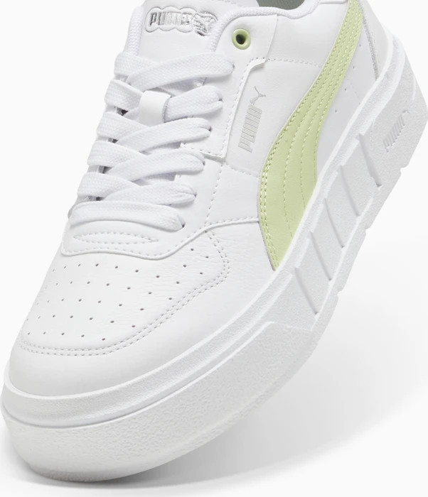 Puma Cali Court Leather puma white/cool cucumber | Preisvergleich ...