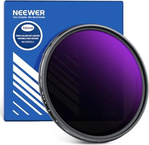 Neewer True Colors Hard Stop Variable ND Filter ND8-ND8000 (3-11 Stops ...