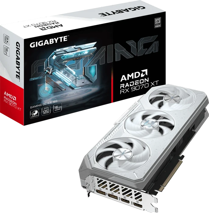 GIGABYTE Radeon RX 9070 XT Gaming OC ICE 16G ab € 665,54 (2026 ...