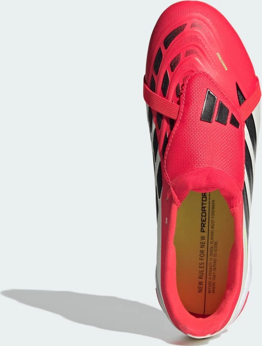 adidas Predator League Fold Over Tongue FG lucid red/core black/cloud ...