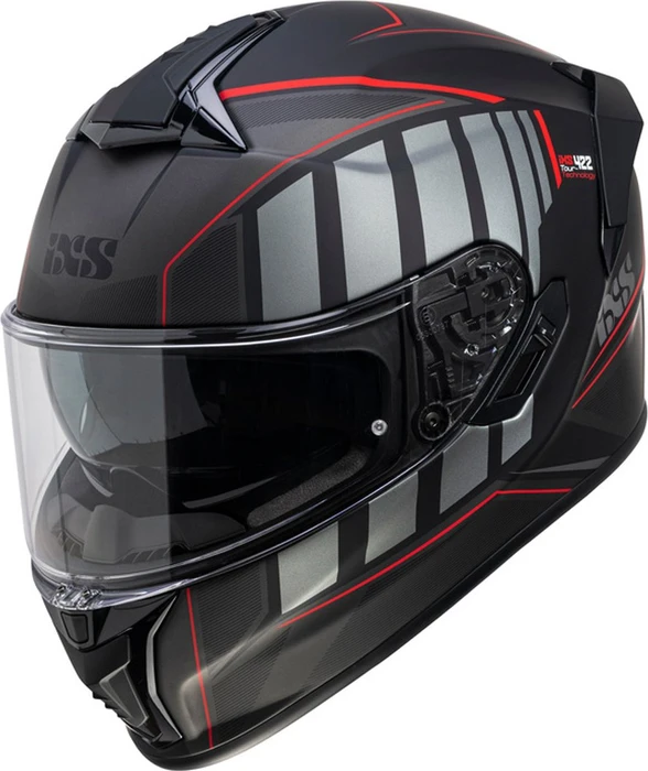 iXS 422 FG 2.1 matt schwarz/grau/rot ab € 240,00 (2026 ...