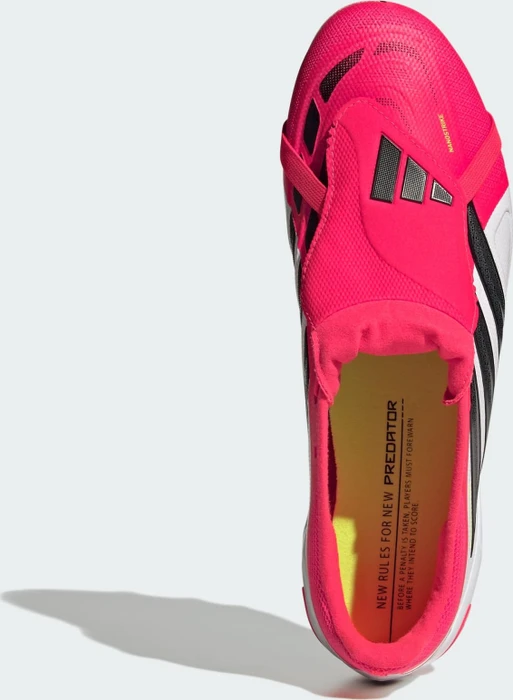adidas Predator League Fold-Over Tongue AG lucid red/core black/cloud ...
