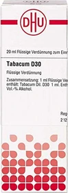 DHU Tabacum D30 Lösung ab € 10,37 (2026) | Preisvergleich Geizhals ...