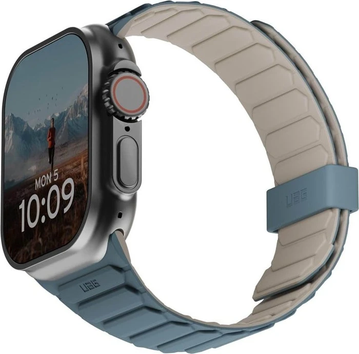 UAG Pathfinder Strap für Apple Watch 44mm/45mm/46mm dune/cloud blue ab ...