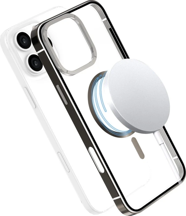 ISY MagISY Clear Metal Backcover für Apple iPhone 16 Pro Max ...