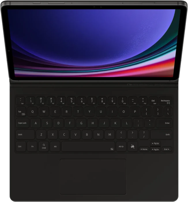 Samsung EF-DX725 Book Cover Keyboard mit AI-Taste für Galaxy Tab S9 ...