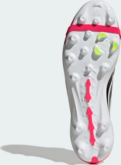 adidas Predator League Fold-Over Tongue AG lucid red/core black/cloud ...